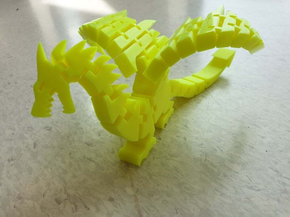 3D printing Flexi-Dragon・Cults