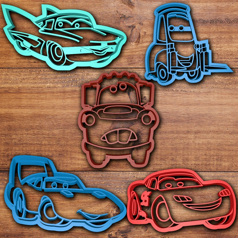 🍪 All disney Cookie cutters set +60・ 3D File for ・Cults