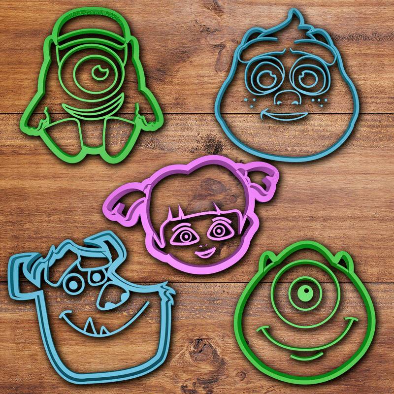 🍪 All disney Cookie cutters set +60・ 3D File for ・Cults