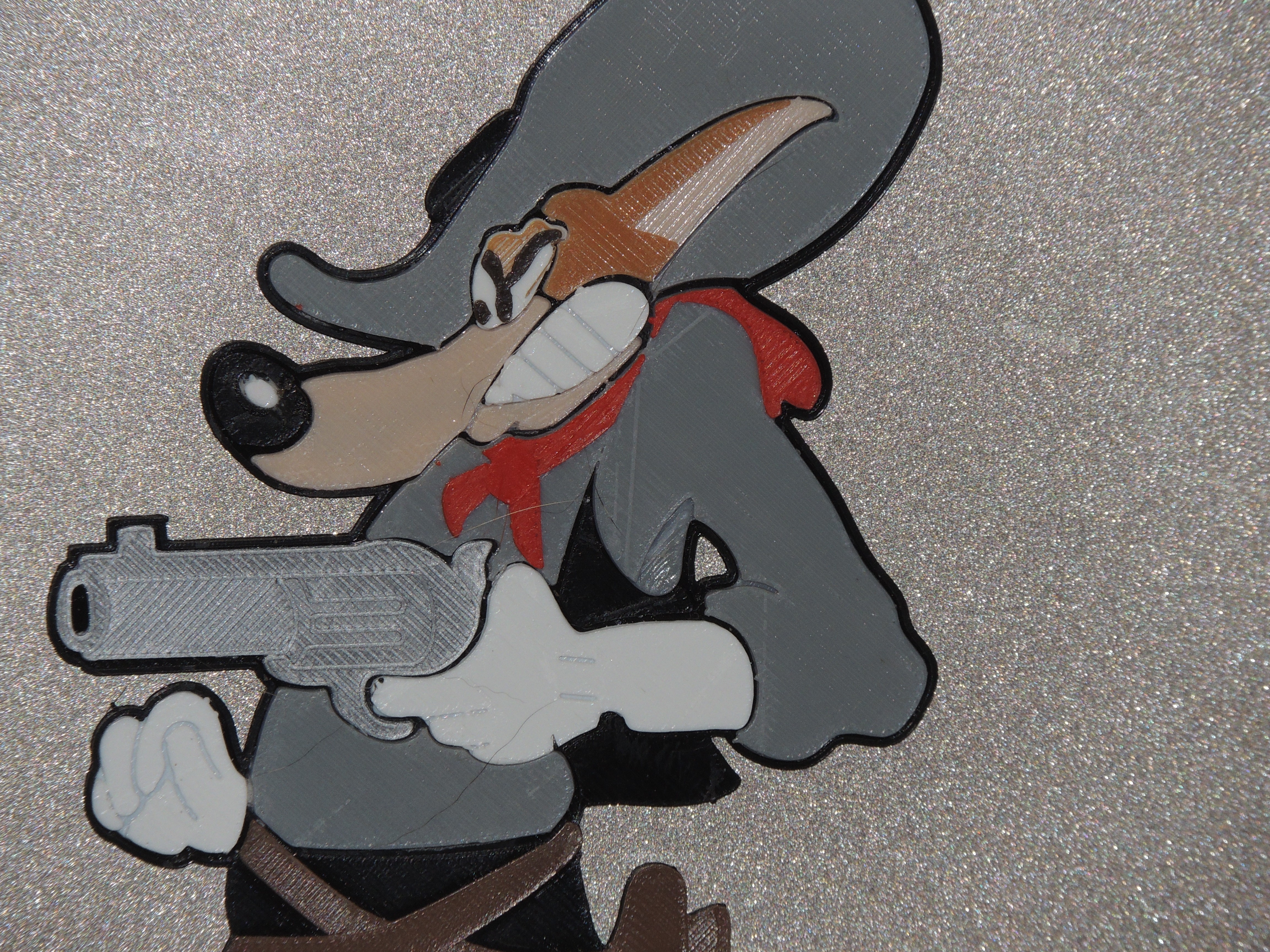 Free STL file Wolf - Wild and Woolfy, Tex Avery 🐺 ・3D print model to ...
