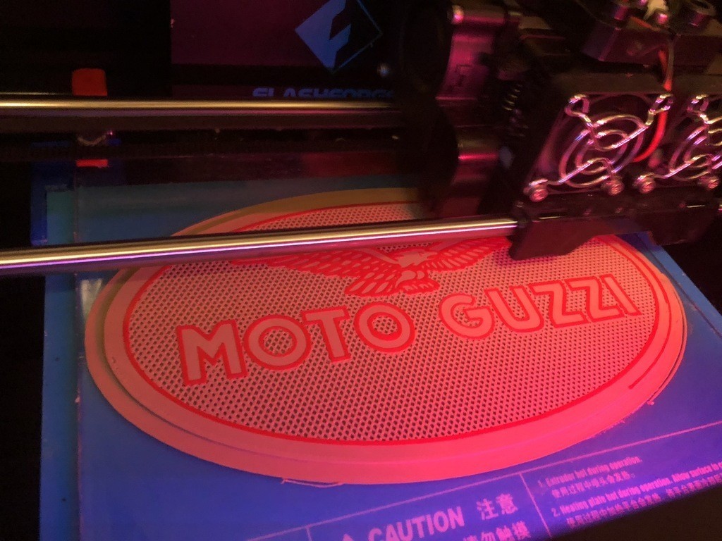 Free STL file Moto Guzzi Motorcycles Logo Sign 🚩 ・3D printable model to ...