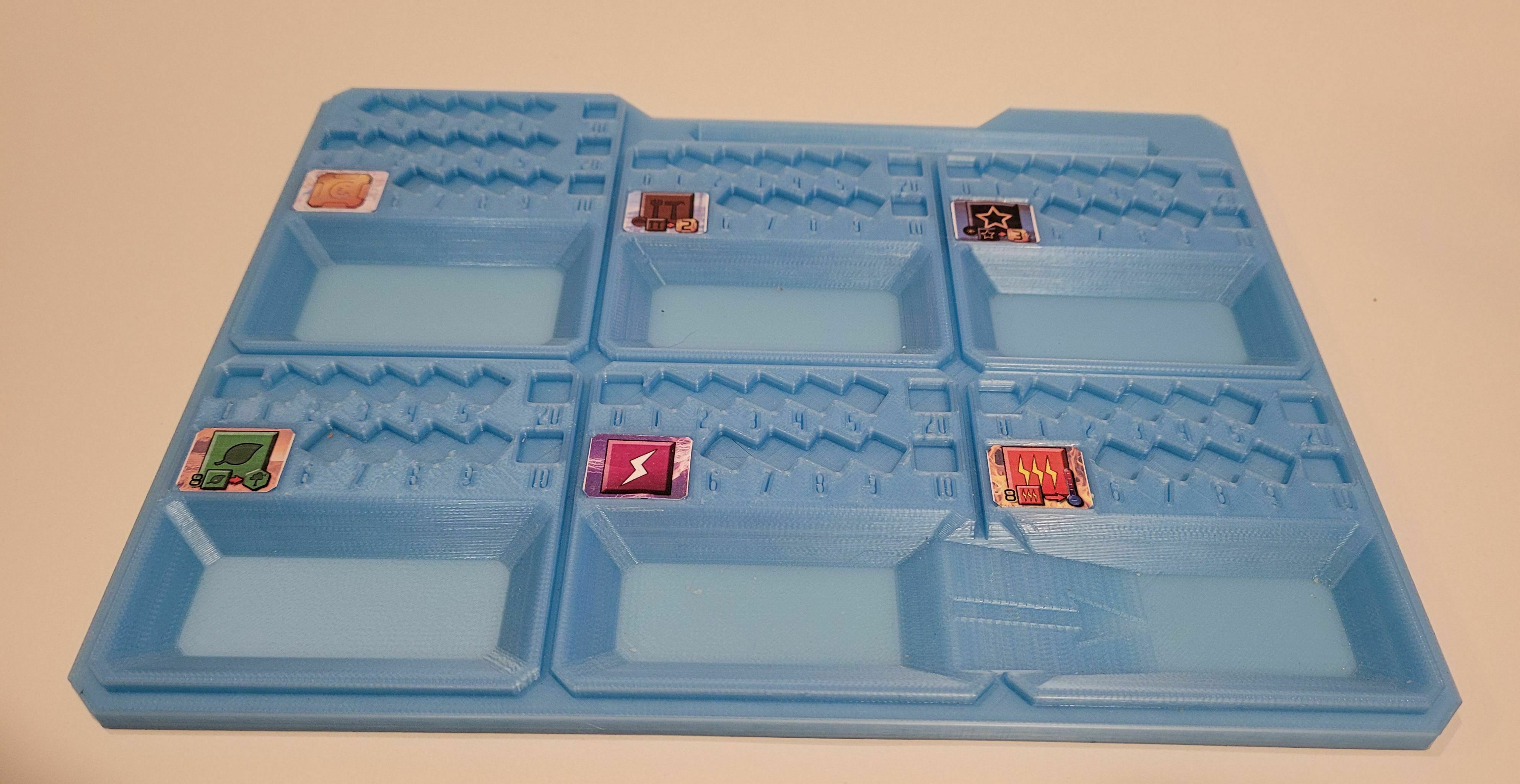 ♟ Terraforming Mars tray・Free STL File for ・Cults