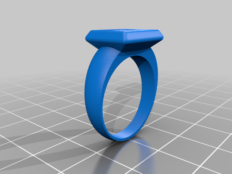 Archivo STL gratis RFID Hacking Signet Ring 💍 (SCAD)・Modelo de ...