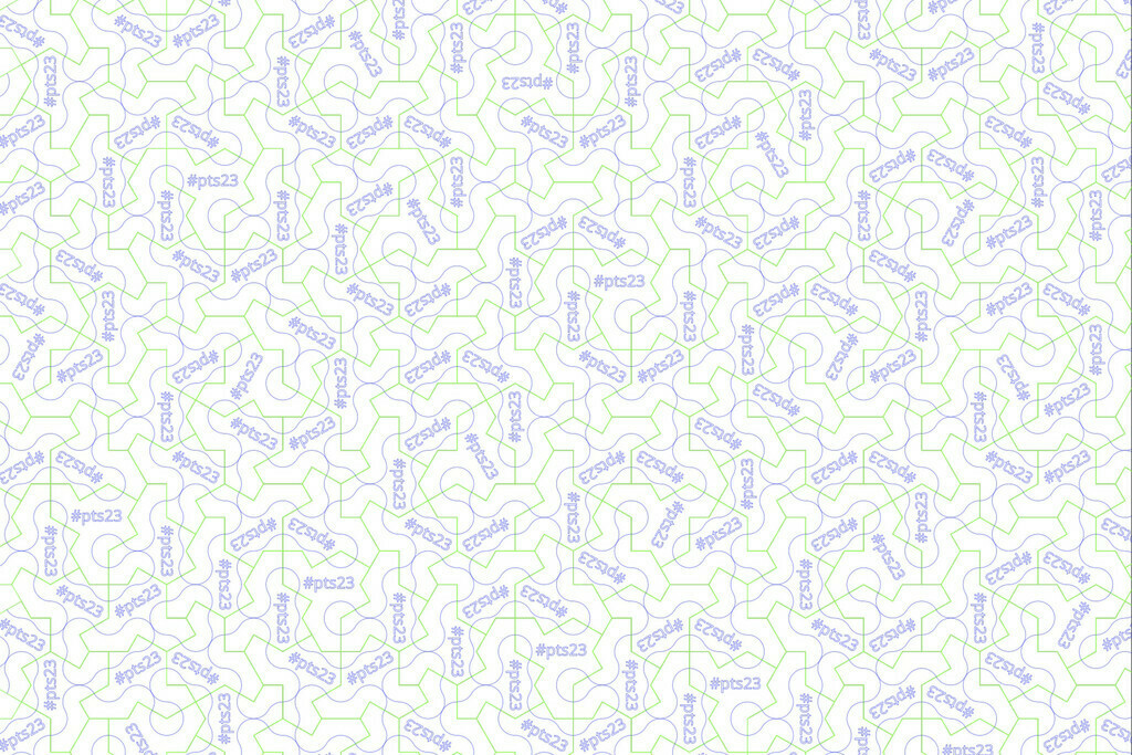 🚩 Laser cut conference tokens based on the aperiodic monotile・Fichier ...