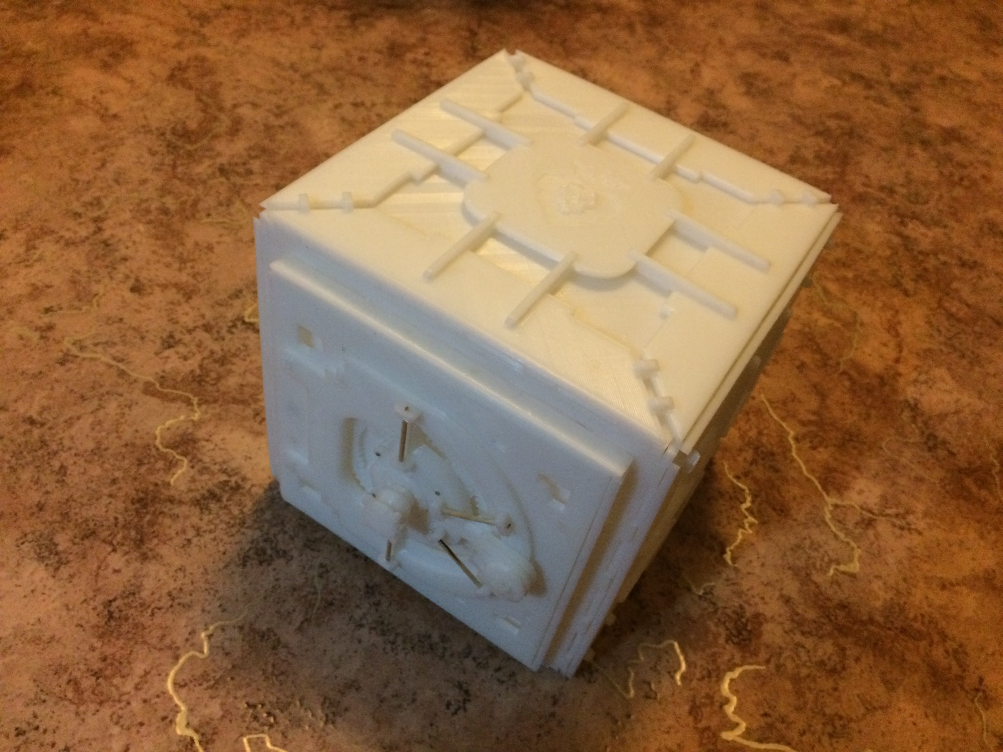 3D printing Mechanical safe with coded lock • made with ZAV MAX PRO・Cults