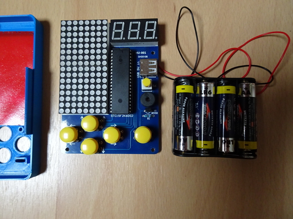 Free 3D file Case for 4-1 Retro Game Console Kit HU-001 SH00108 🕹️ ...