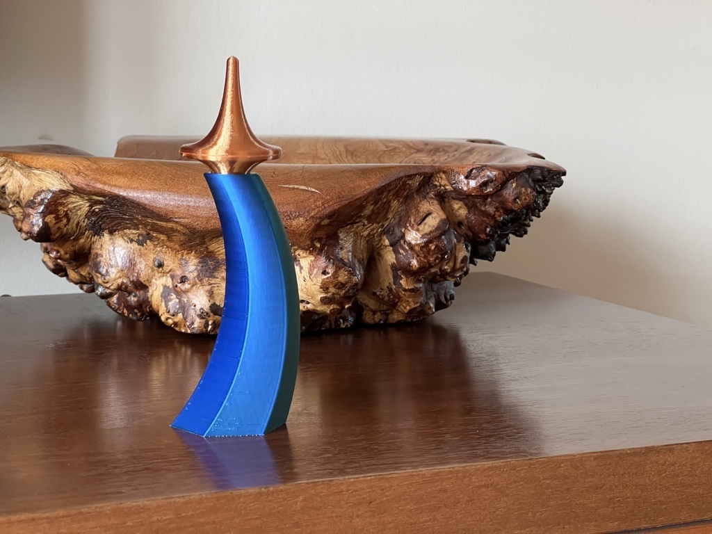 🔝 Spinning Top + Stand・Free 3D File for ・Cults