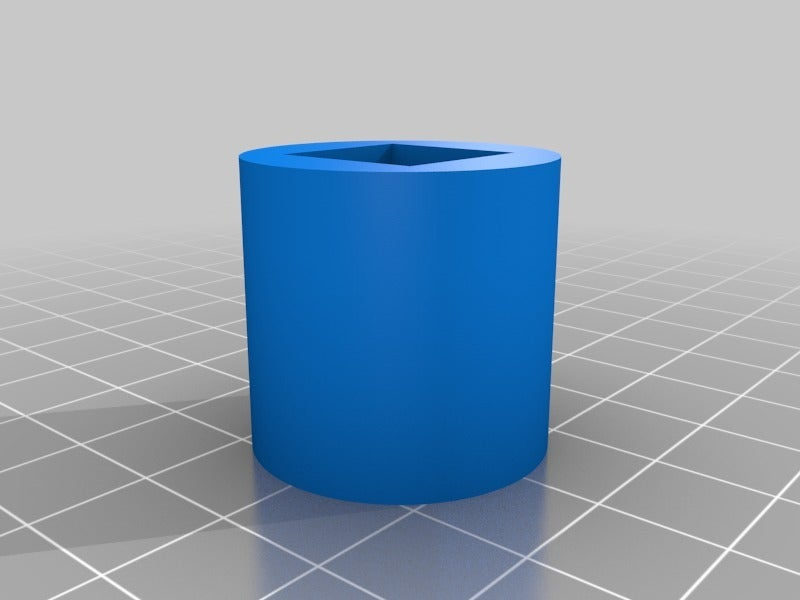 Free STL file Sisyphus table leg cap with pad 🦵 (SCAD)・3D printable ...