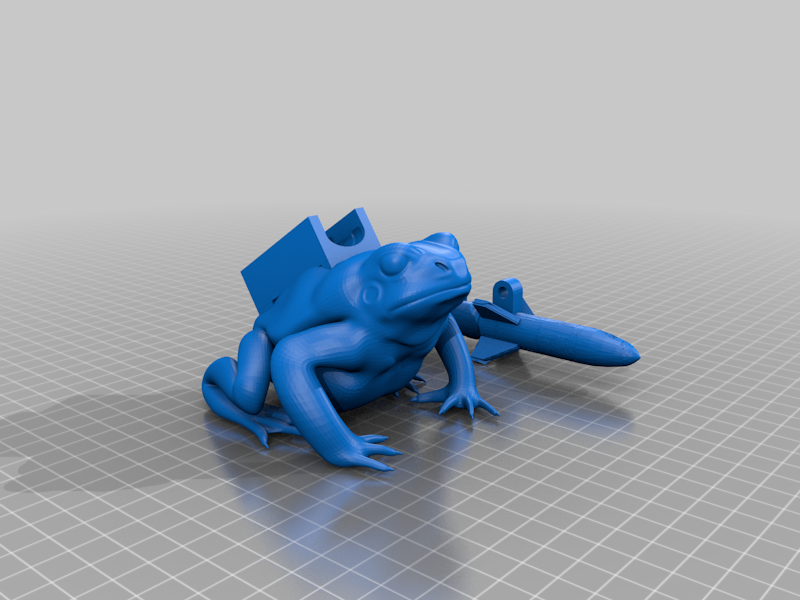 🎄 Missile Toad 2021・Free 3D File for ・Cults