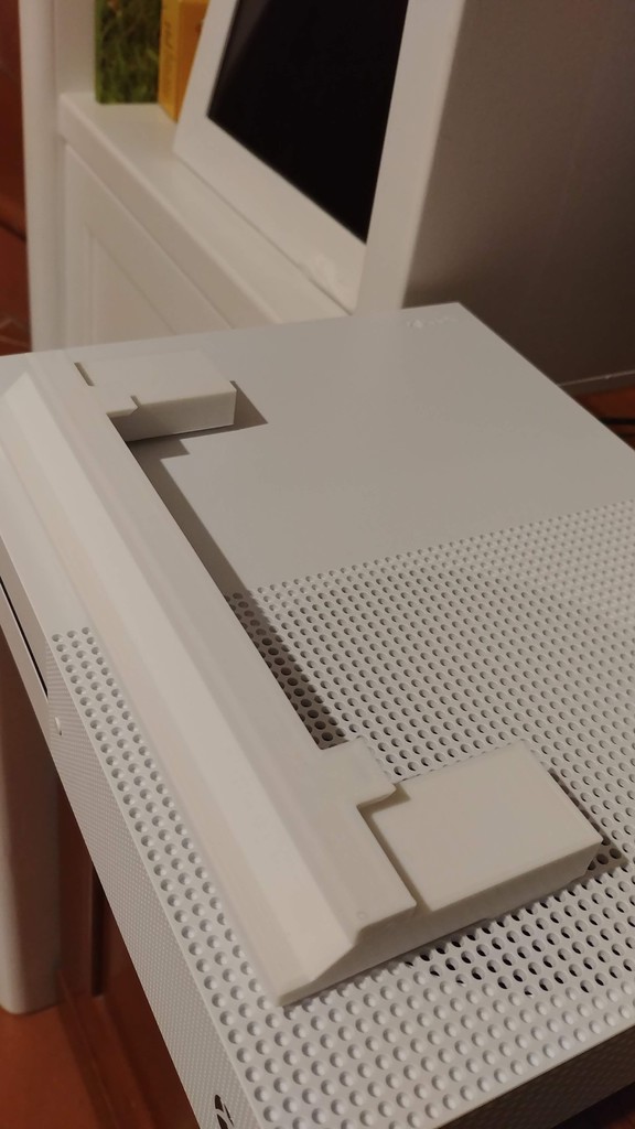 🎮 Xbox one S Vertical Stand・Free 3D File for ・Cults