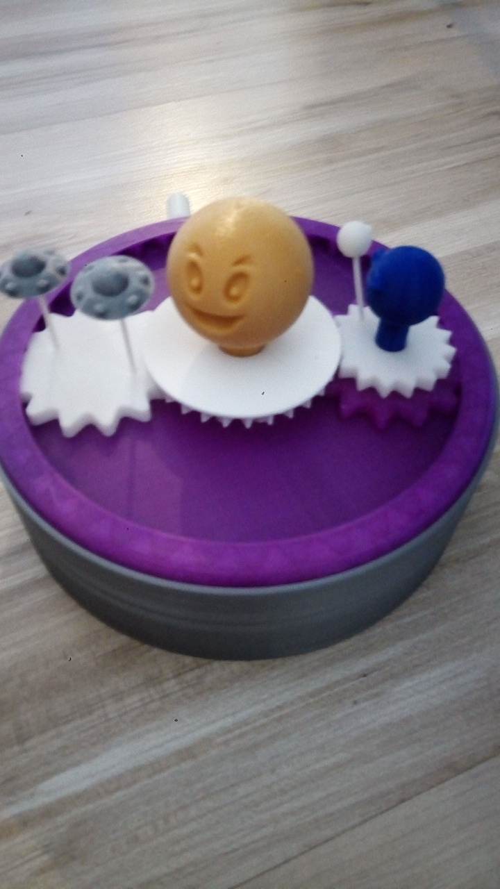 STL file Fun planetarium 🛰 ・Model to download and 3D print・Cults