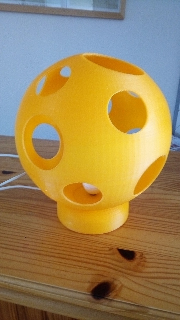 STL file ball lamp 🔦 ・3D printing idea to download・Cults