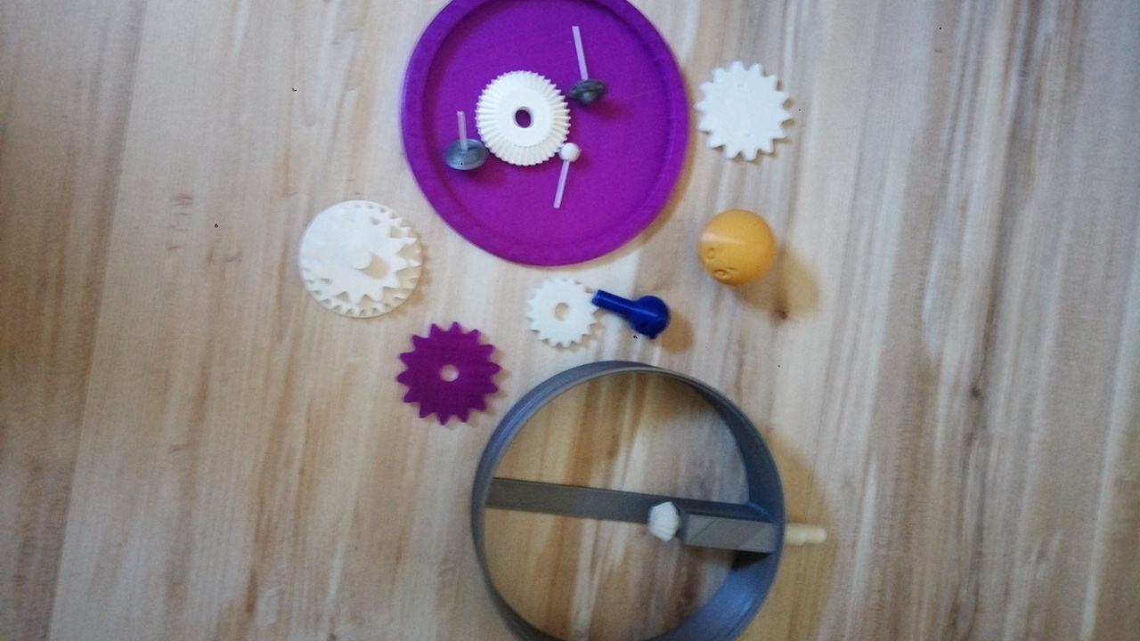 STL file Fun planetarium 🛰 ・Model to download and 3D print・Cults