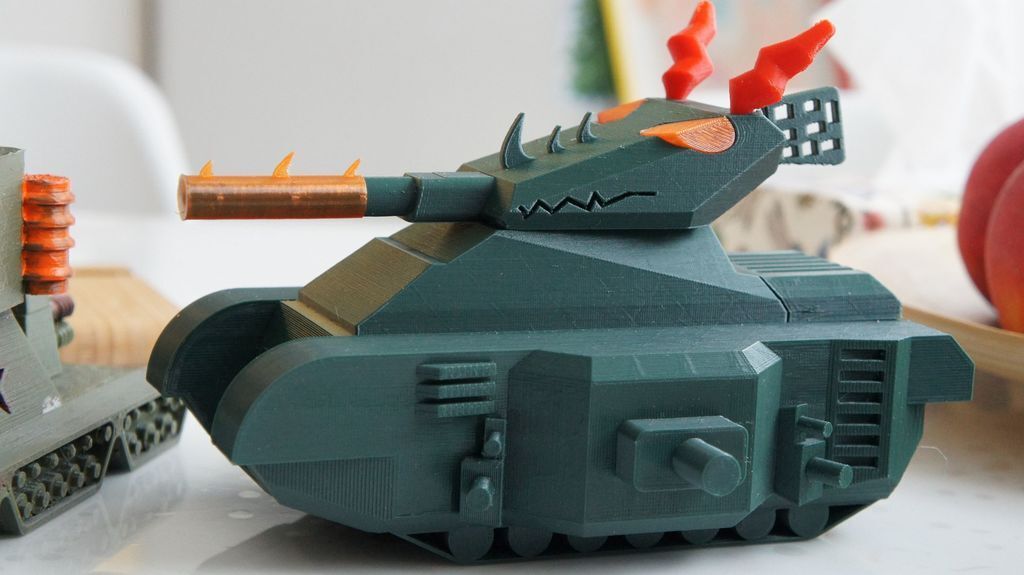 Free STL file Leviathan cartoon tank 🪖 ・3D print design to download・Cults