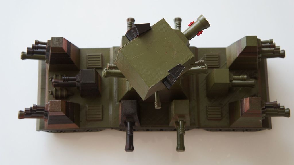👹 Soviet Steel Monster KV-44 Super-Heavy Tank・Free STL File for ・Cults