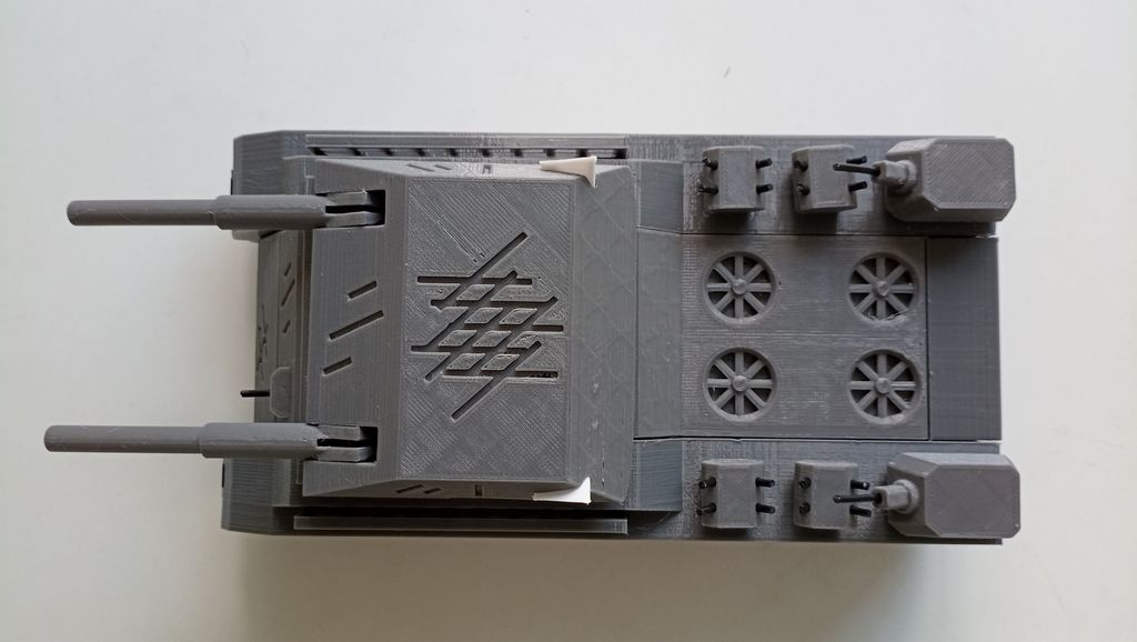 Free 3D file The famous cartoon Ratte tank 🪖 ・3D printer design to ...