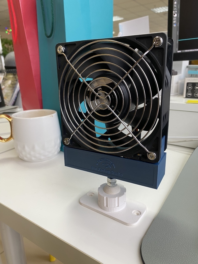 Free 3D file Sim Racing Studio SRS "Double-the-fan" Power Wind Package ...