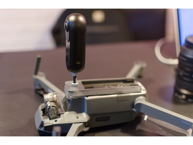 Free STL file Insta360 One adapter for DJI Mavic Pro 📱・Template to ...