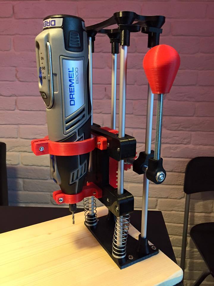 3D printable Dremel Drill Press (Remix)・Cults