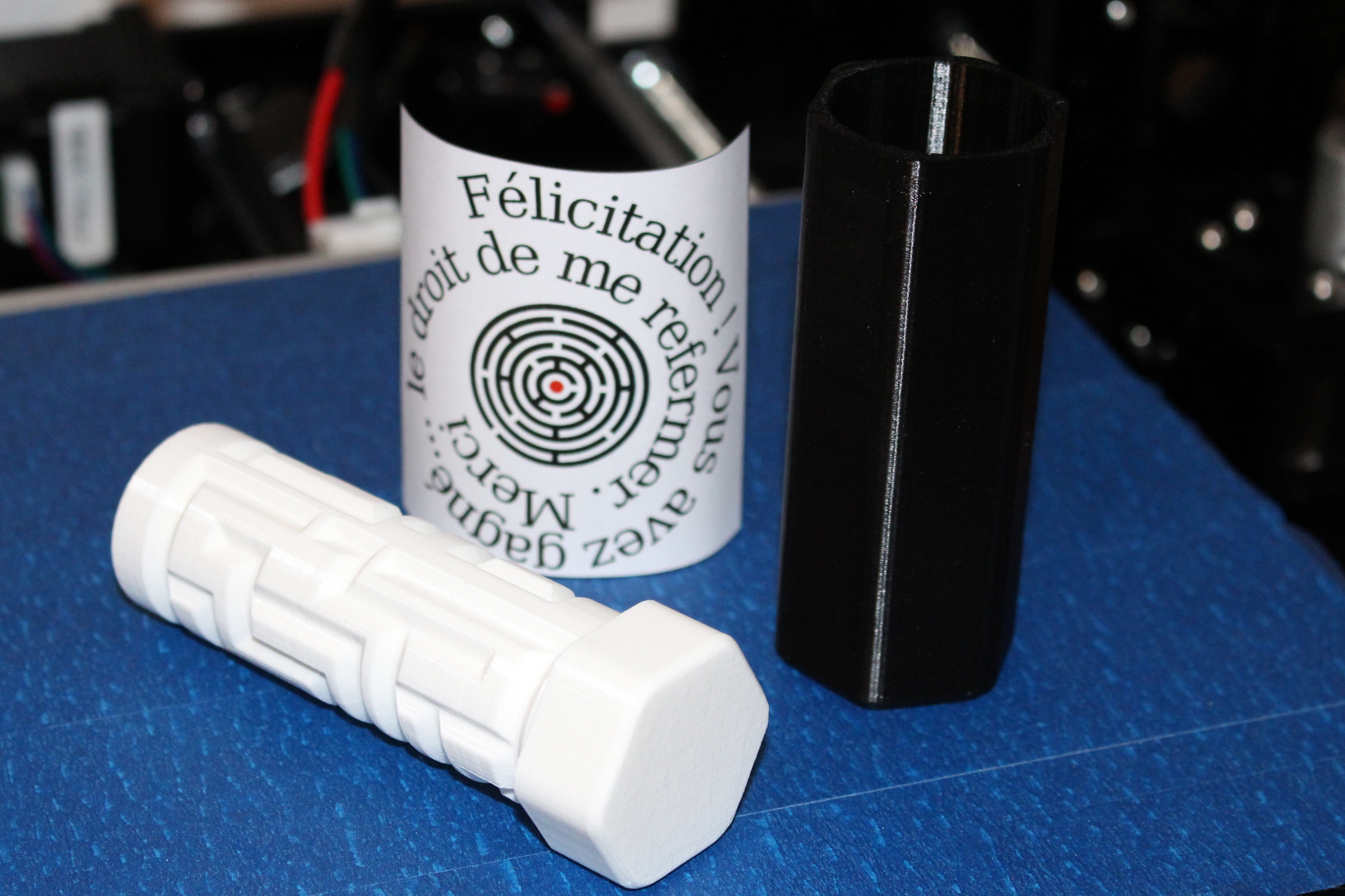 3D printed Labyrinth Gift Box • made with Anet A8・Cults