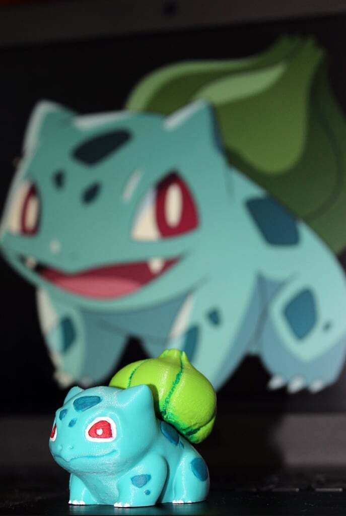3D print High-Poly Realistic Bulbasaur・Cults