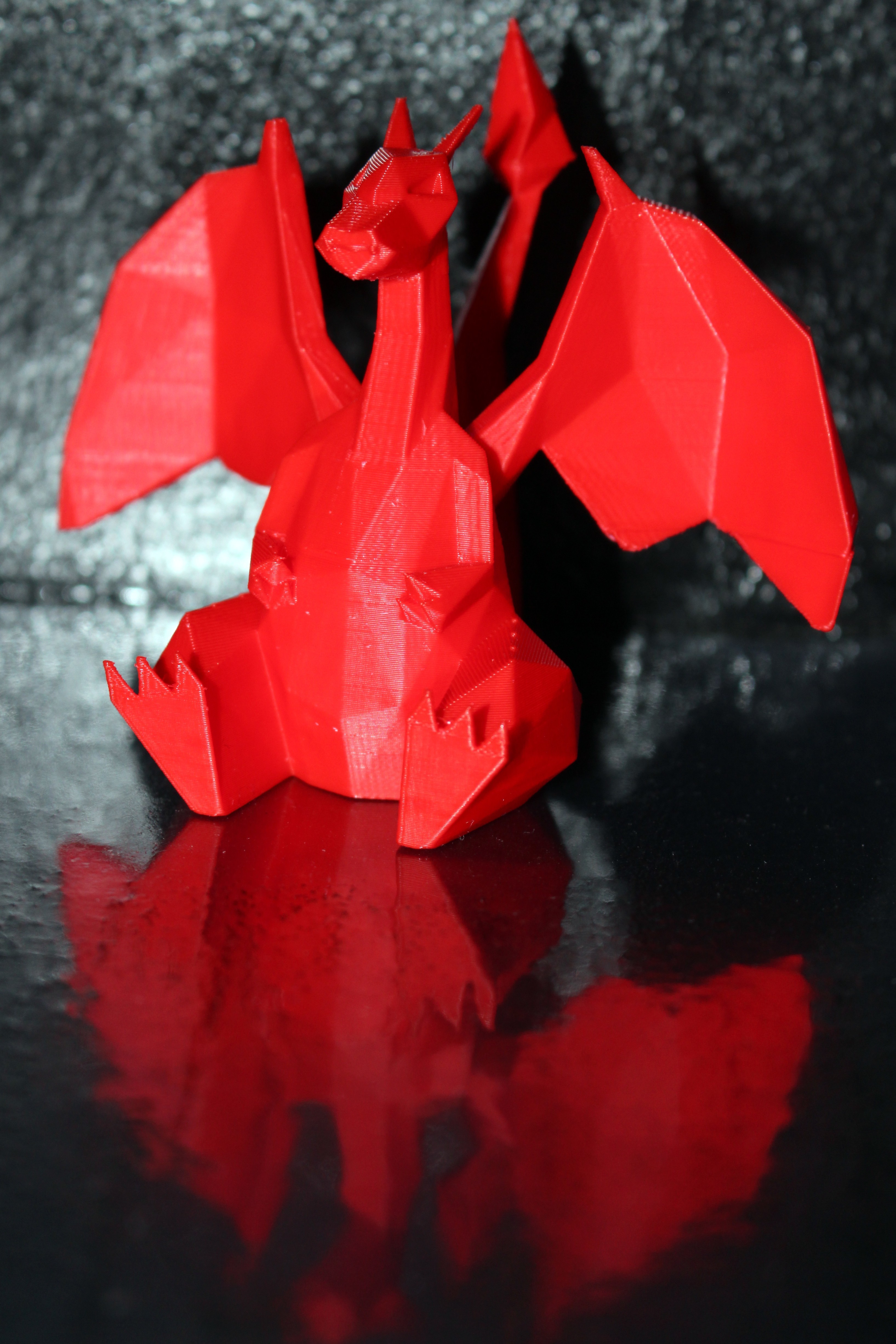 3D printable Charizard Low-Poly Pokemon • made with Anet A8・Cults