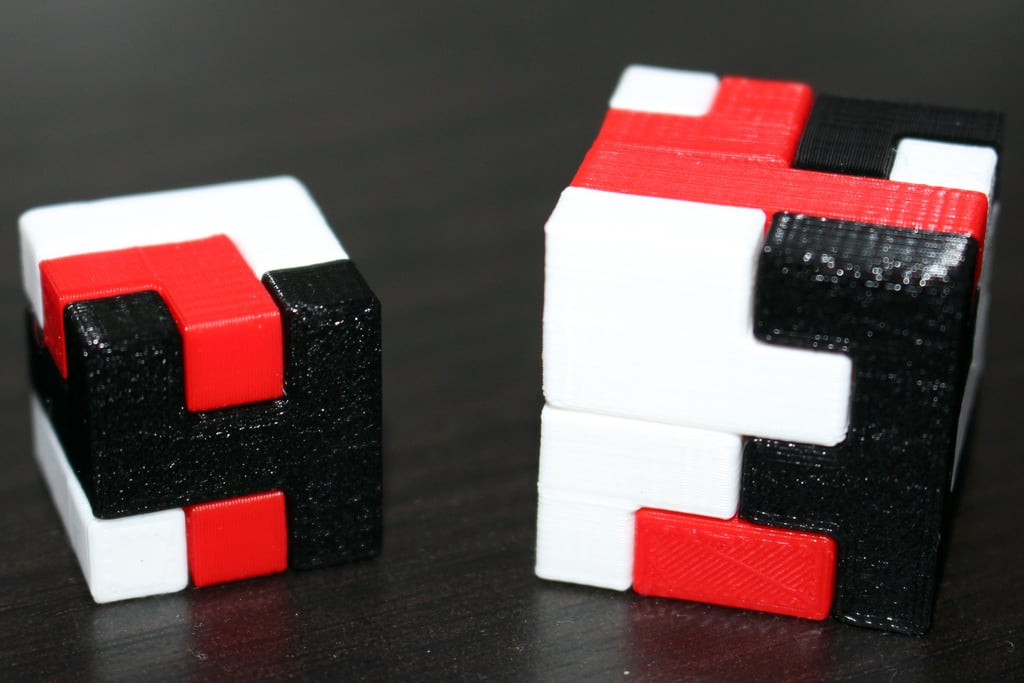 3D printing Printable Interlocking Puzzle #1・Cults