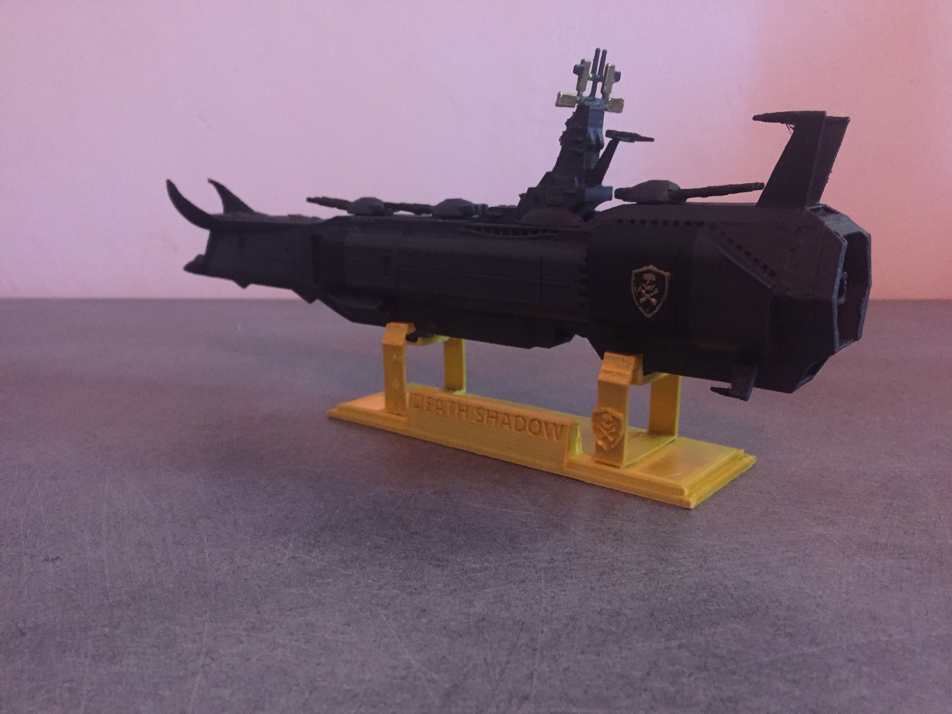 🎨 Captain Harlock Albator battleships death shadow・Fichier STL pour ...