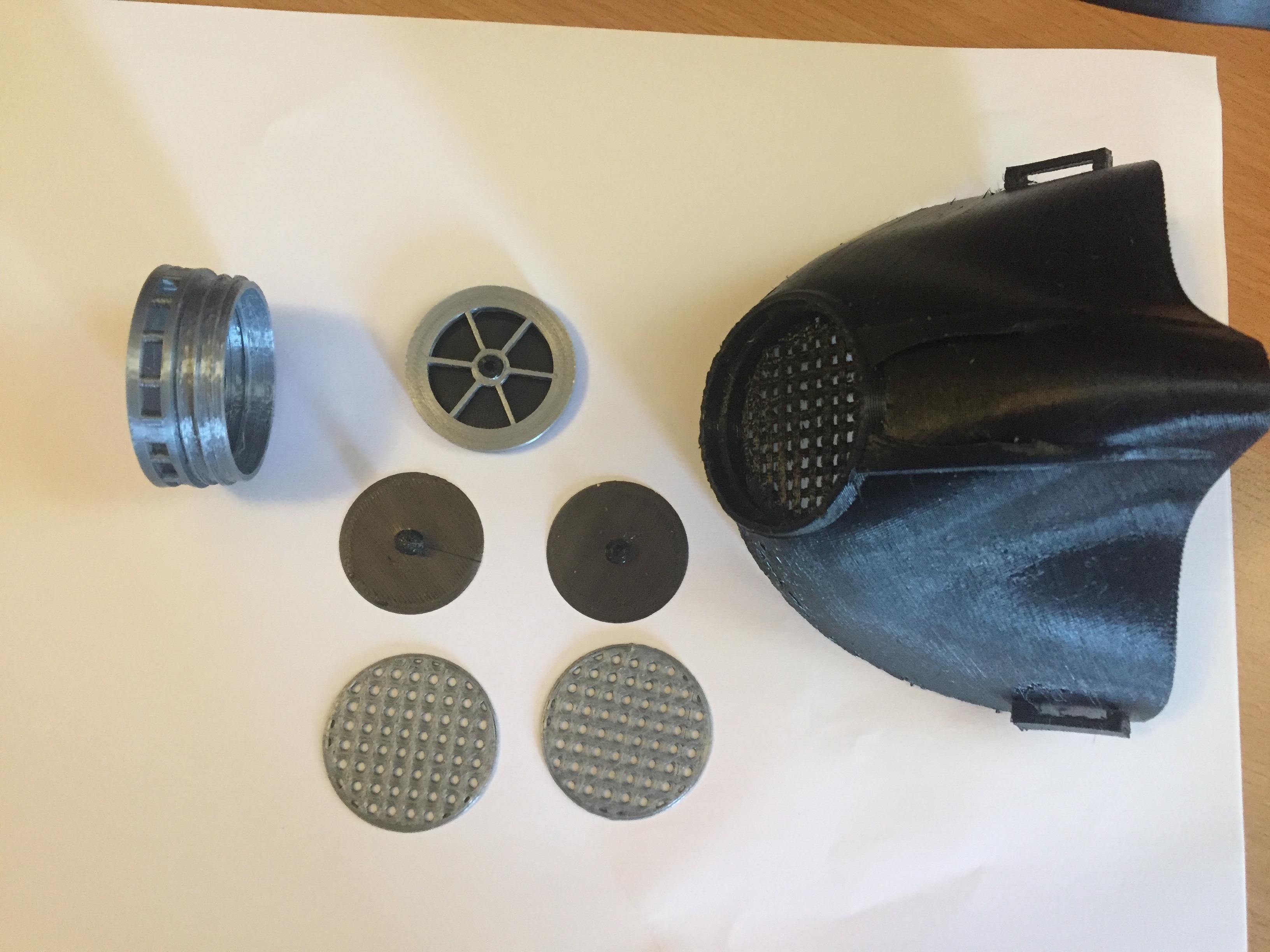 Free STL file safety mask plan B 🦺・3D printing idea to download・Cults