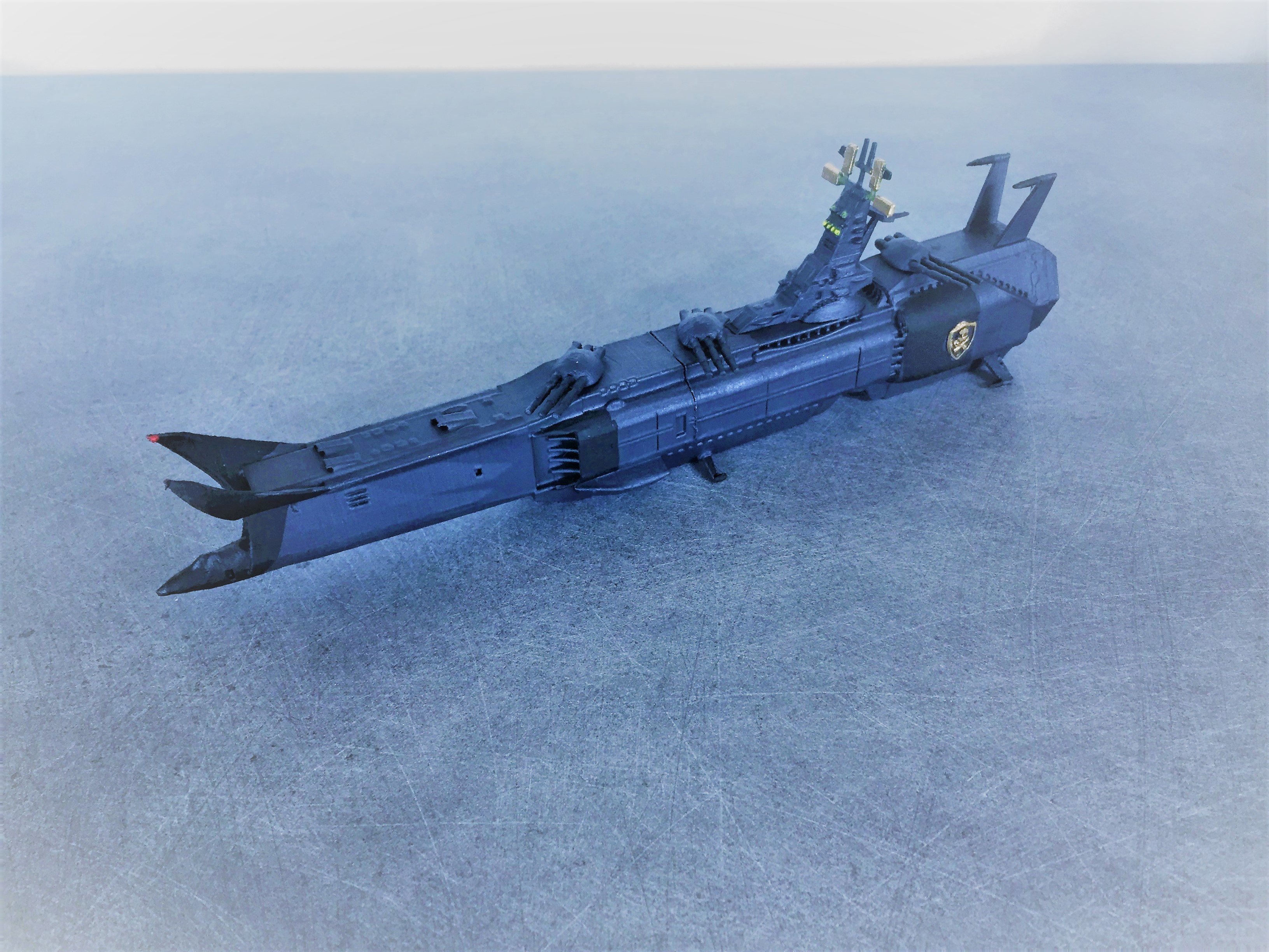 🎨 Captain Harlock Albator battleships death shadow・Fichier STL pour ...