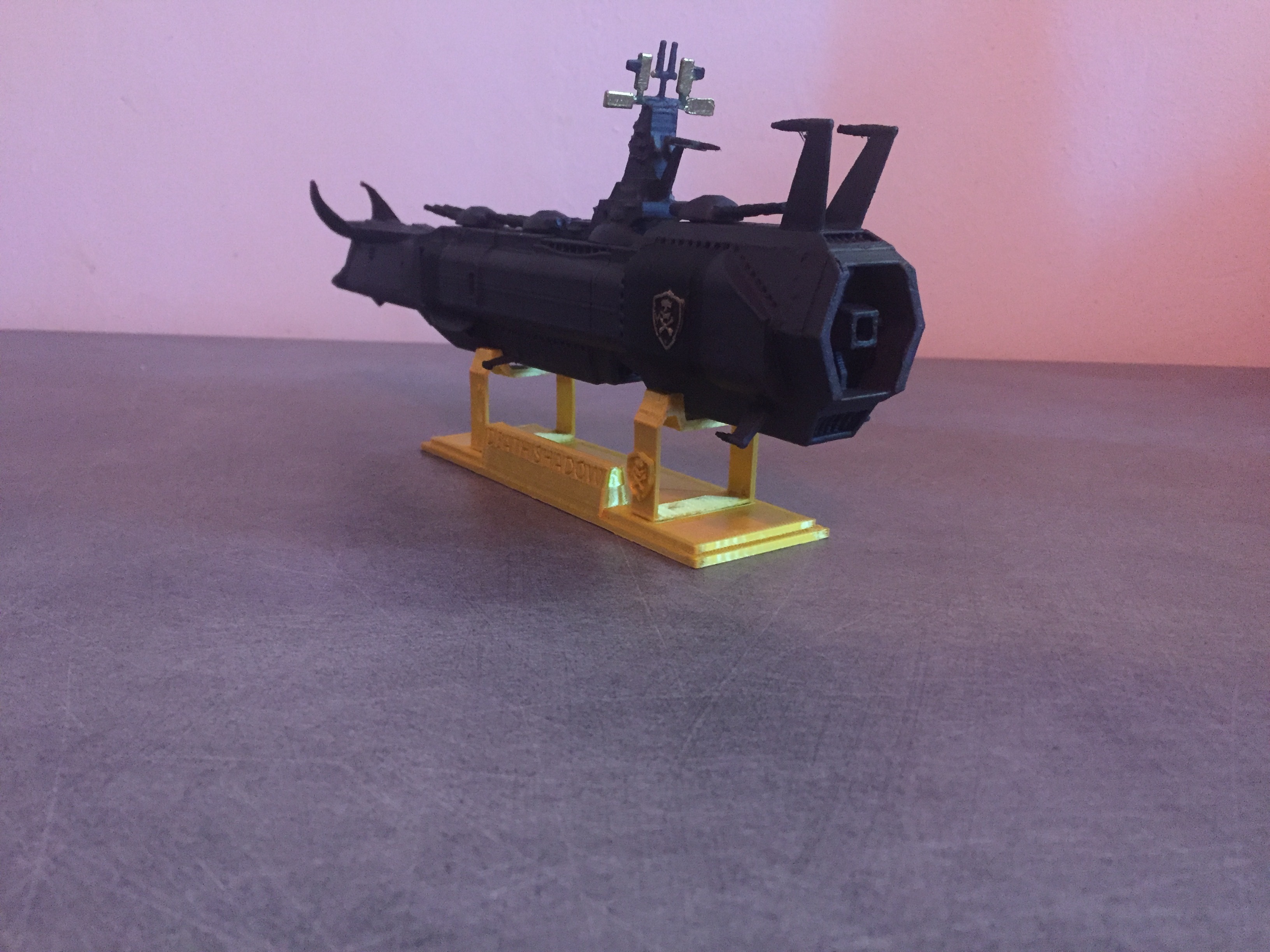 🎨 Captain Harlock Albator battleships death shadow・Fichier STL pour ...