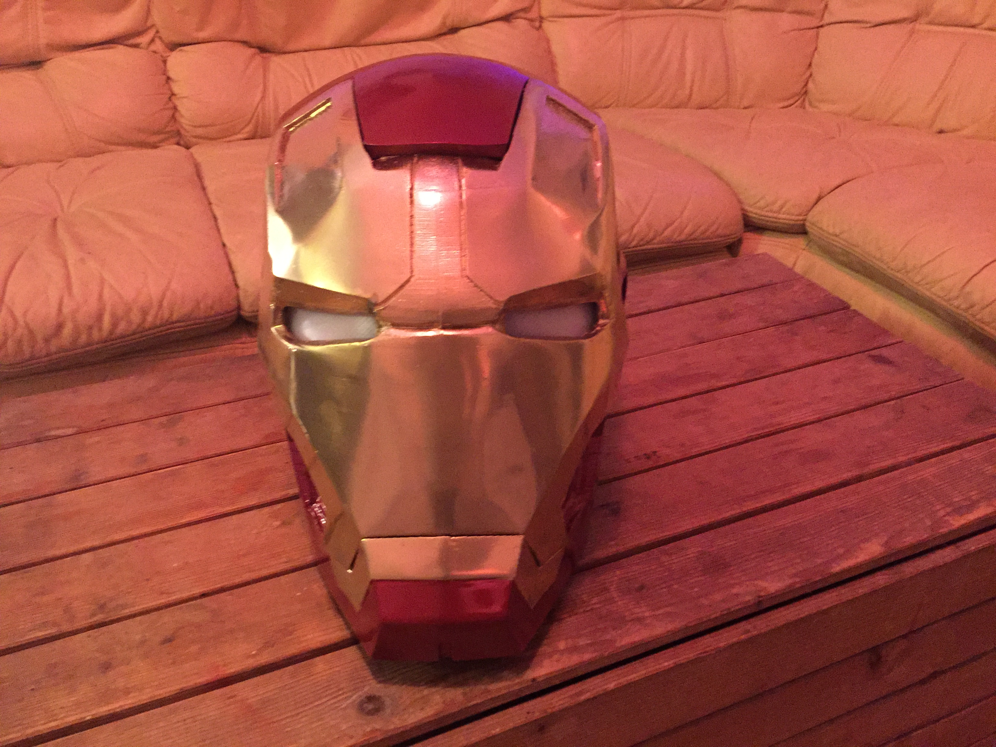 3D printing IRON MAN HEAD • made with CR10S・Cults