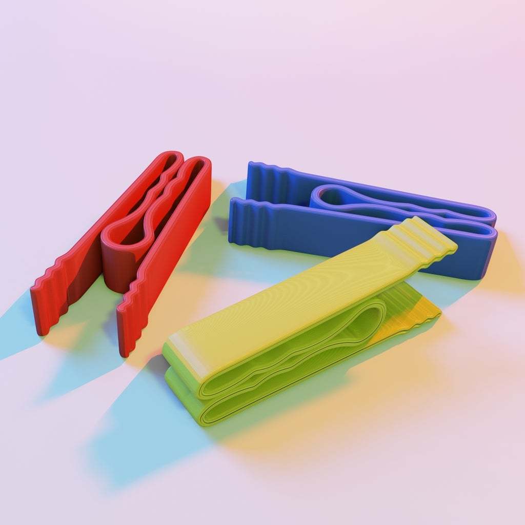 🏕️ Springless clothespin・Free STL File for ・Cults