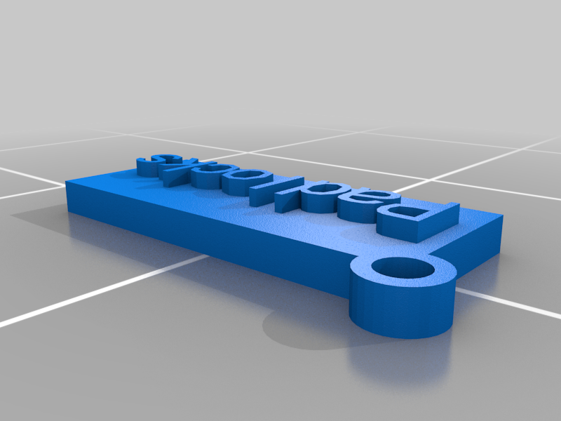 Free 3D file Padlock Text Keychain 🗝️ ・3D printable design to download ...