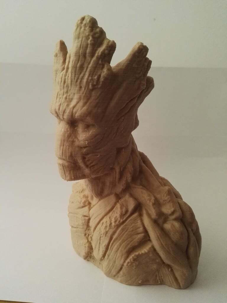 3D printing Groot Bust Sculpture・Cults