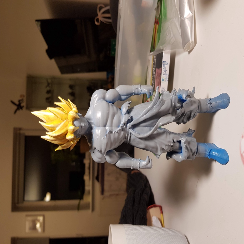 Archivo 3D gratis Goku Battle Torn Full por Ofs 🎲 ・Objeto para ...