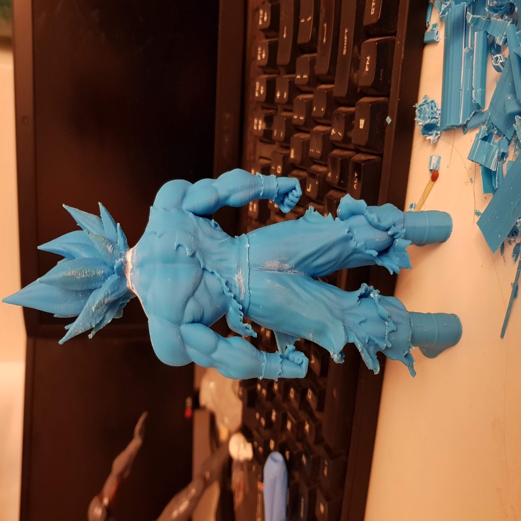 Archivo 3D gratis Goku Battle Torn Full por Ofs 🎲 ・Objeto para ...