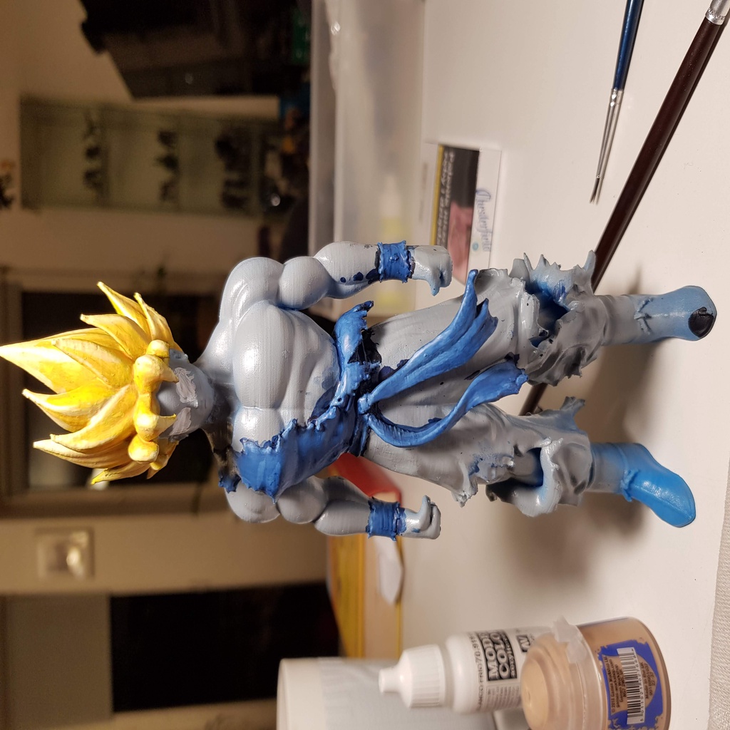 Archivo 3D gratis Goku Battle Torn Full por Ofs 🎲 ・Objeto para ...