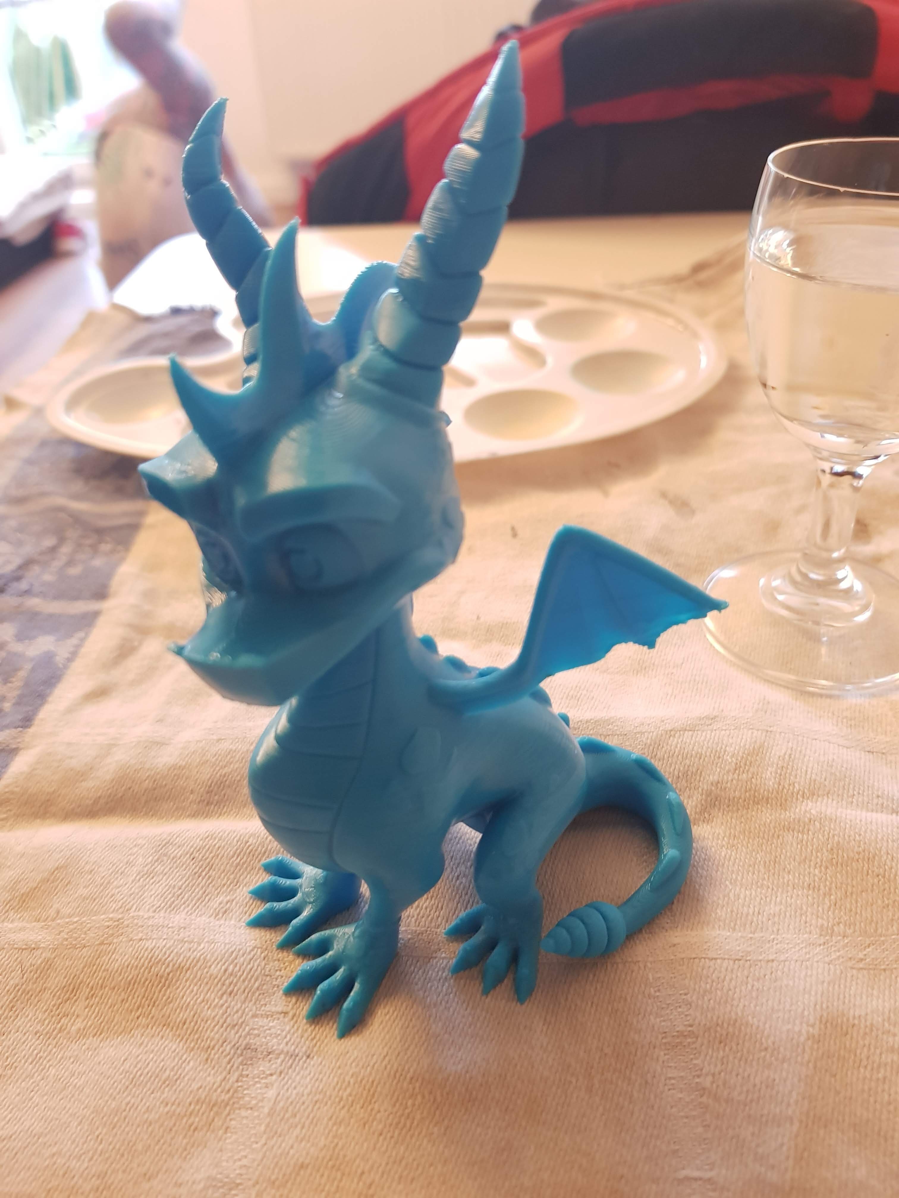 3D printed Spyro Statue - Reignited Trilogy・Cults