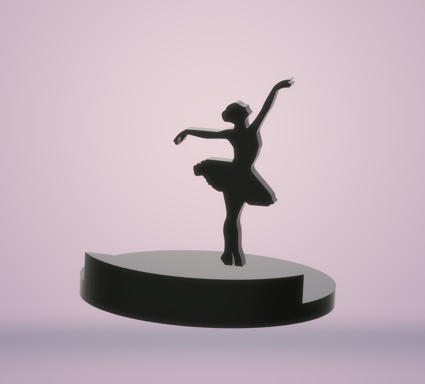 STL file ambient lighting Dancer 🕯️ ・3D printer model to download・Cults