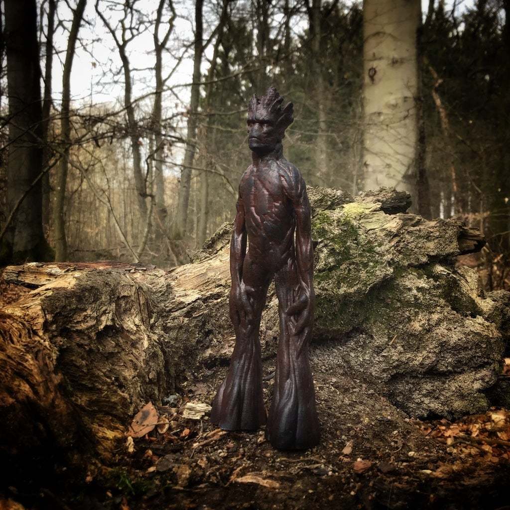 🗿 Adult Groot standing・ STL File for ・Cults