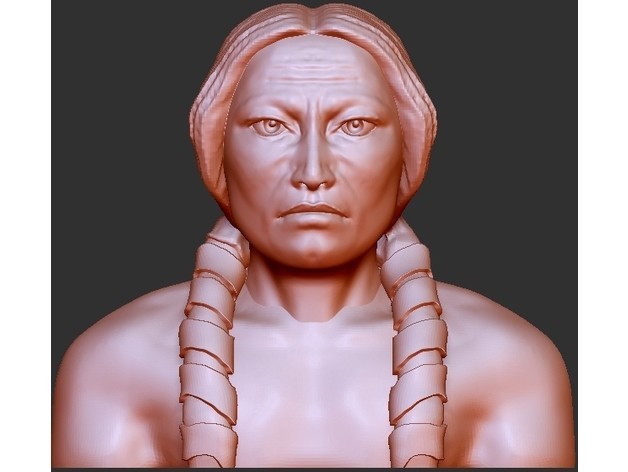 🐎 Indian Chiefs - "Crazy Horse"・Free STL File for ・Cults