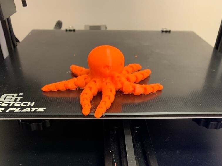 3D printable Cute Mini Octopus・Cults