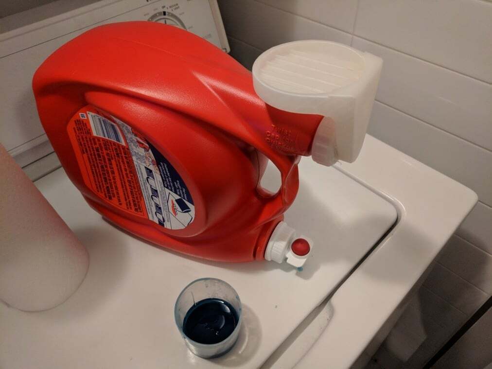 🧺 Laundry Detergent Cup Drain・3D Print・Cults