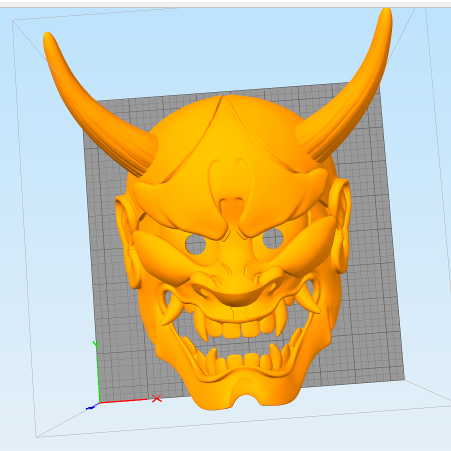 STL file Traditional Japanese Masks COLLECTION 👹 ・3D printing idea to ...