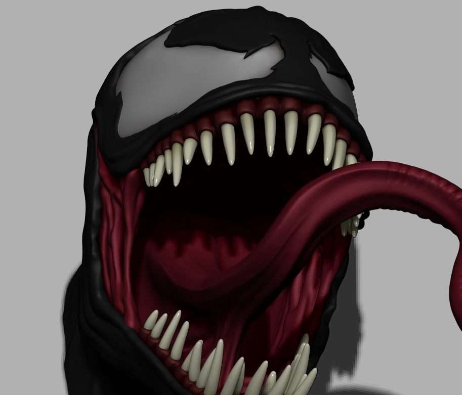 🦸‍♂️ VENOM (WALL EDITION)・ STL File for ・Cults