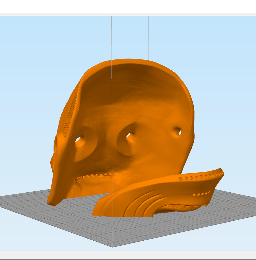STL file Kojo Mask (Old Man) 👴 ・3D print object to download・Cults