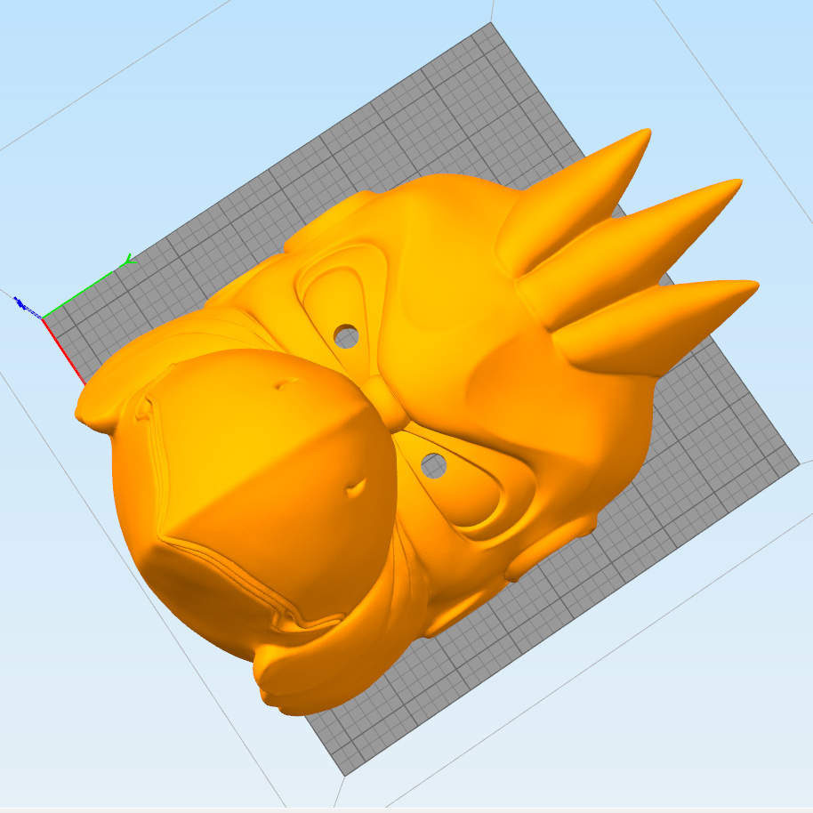 Archivo STL KARURA MASK (kappa) 👹 ・Objeto de impresión 3D para ...