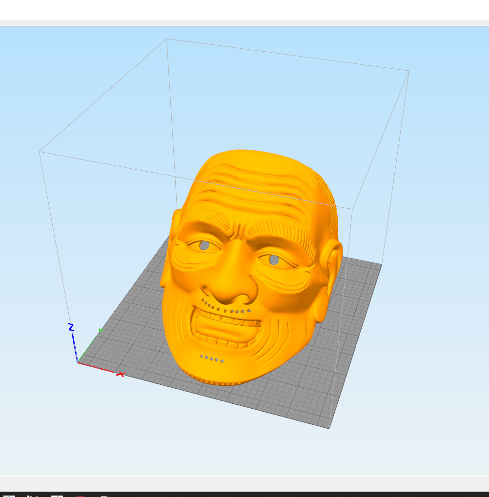 STL file Kojo Mask (Old Man) 👴 ・3D print object to download・Cults