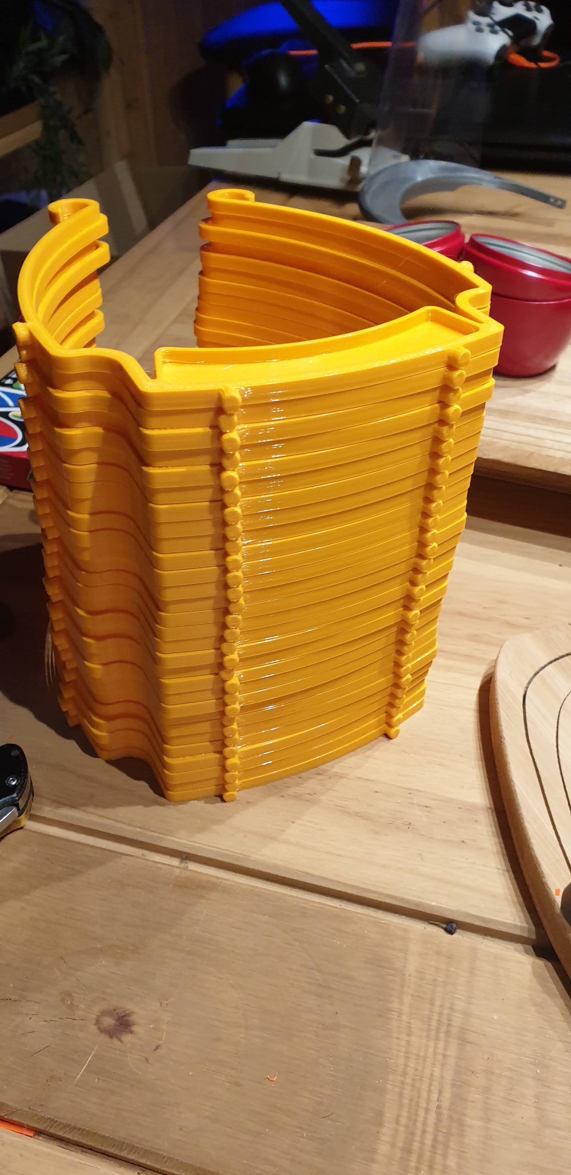 3D print Modified 3dVerkstan face shield with model for 160mm printers ...